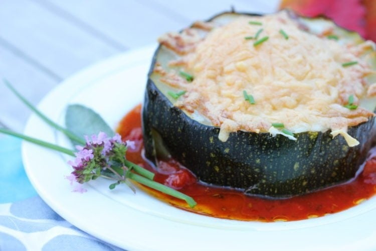 Stuffed Marrow Recipe With Sausage Meat (Paleo Option)